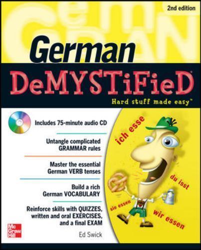 German Demystified [With CD (Audio)] by Swick, Ed 9780071755887 | eBay
