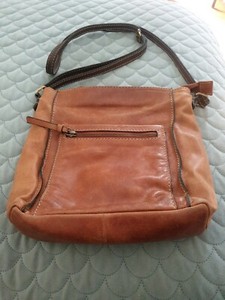 COLORADO Tan Brown Leather Crossbody Shoulder Bag Handbag B42 | eBay