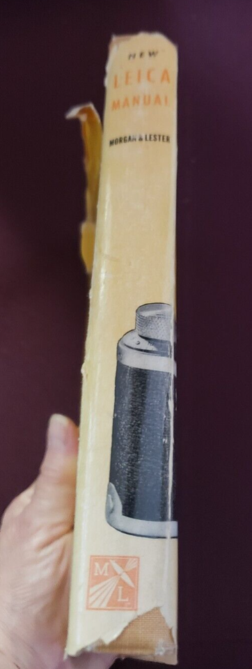 The New Leica Manual 35 MM Camera Willard Morgan Henry Lester 1951 ...