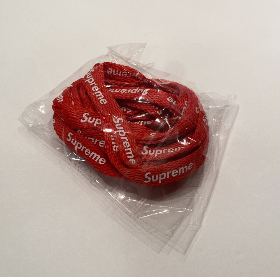 Supreme Black/Red/White/Pink (Custom) Shoe Laces | AF1 | Dunks ...