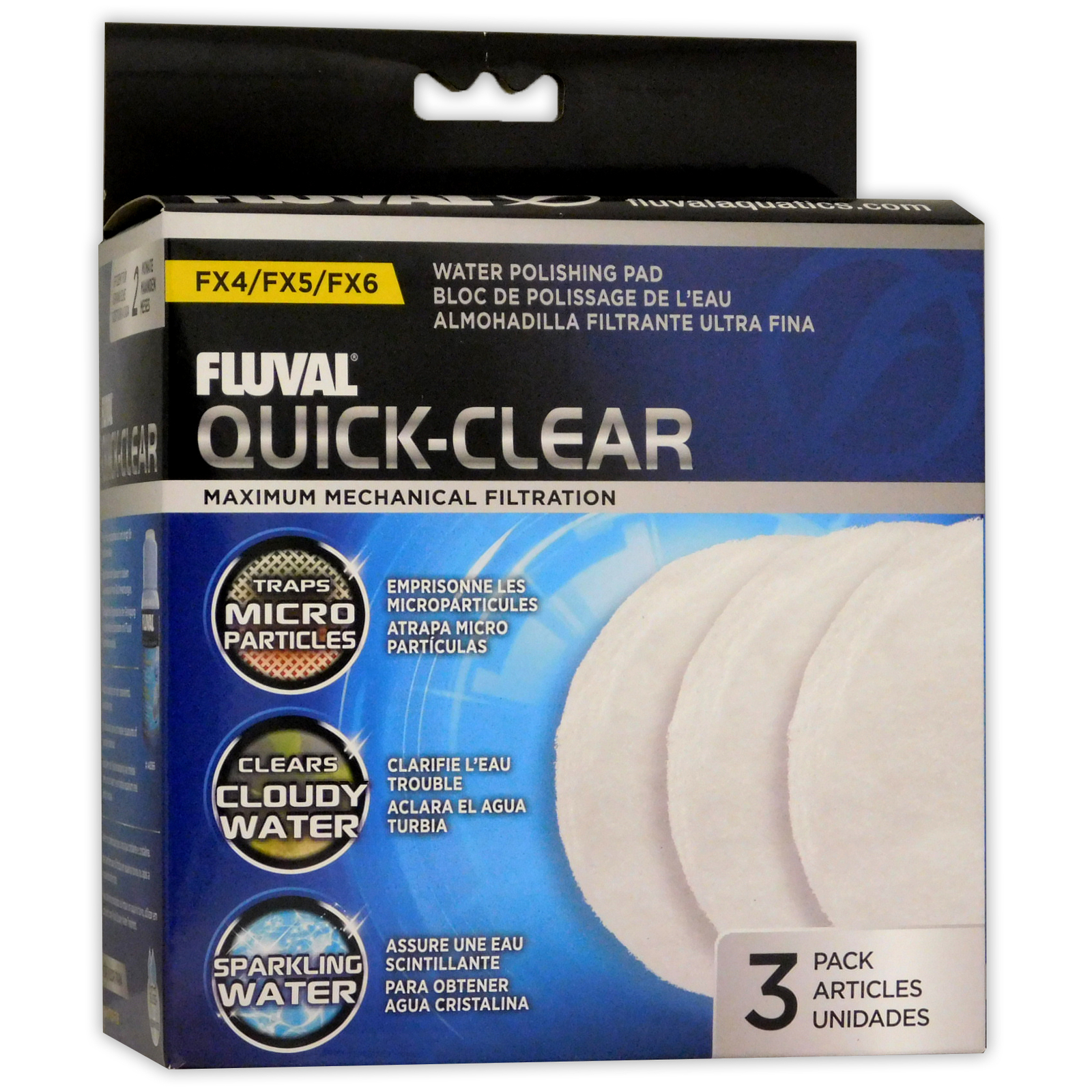 FLUVAL FX5 FX6 FILTER BIO FOAM WATER POLISH CARBON MEDIA PADS AQUARIUM ...