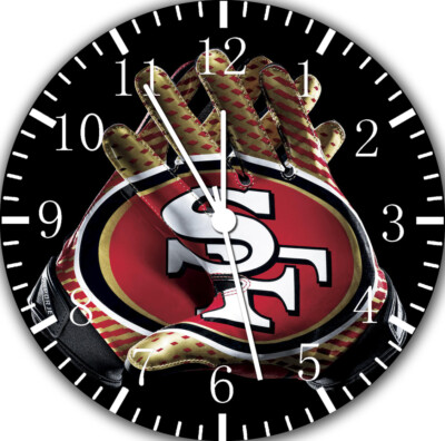 San Francisco 49ers Wall Clock F126 Personalized option with adding ...