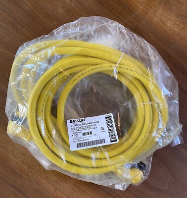BALLUFF MINI-CHANGE ASSEMBLIES 4P MALE/FEMALE 90/90 6M 16/4AWG TPE FLEX ...