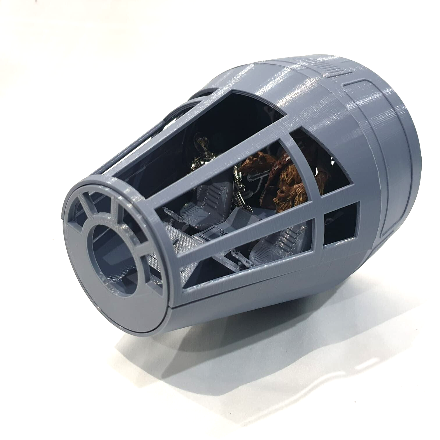 Custom Millennium Falcon Cockpit Diorama for 1:72 scale Figure | eBay