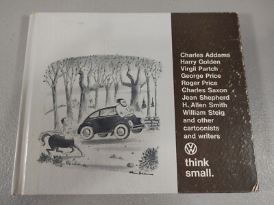 1950'S-1967 VOLKSWAGEN "THINK SMALL" BOOK PRINTED BY VOLKSWAGEN IN1967 ...