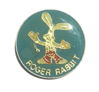 Roger Rabbit Lapel Hat Pin Tie Tack Vintage Rare 1980's | eBay