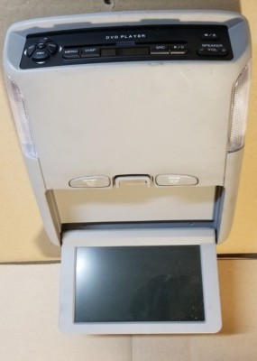 2007-10 Hyundai Entourage Gray Rear Overhead DVD Player w/ 8" Screen ...