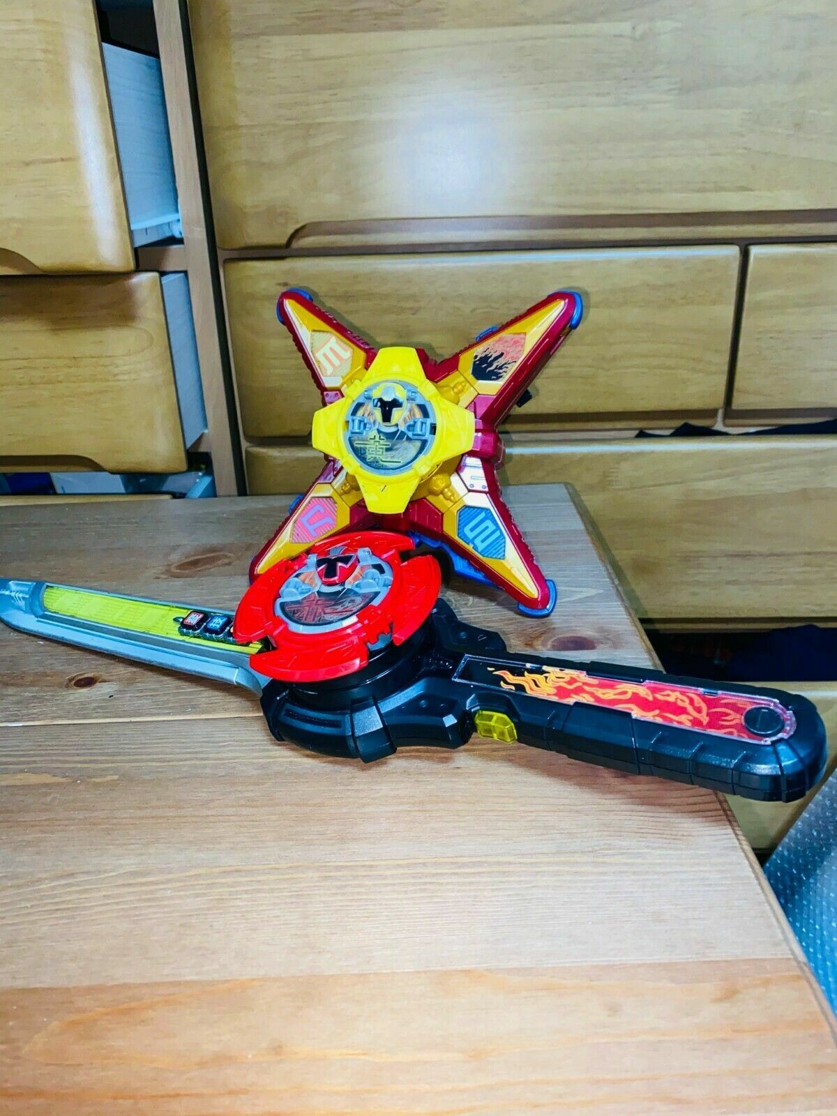 POWER RANGERS Ninja Steel Ninninger DX Star Blade Battle Morpher ...