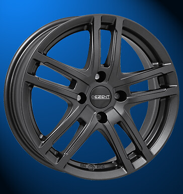 Dezent TZ graphite 6 X 15 4 X 100 45 graphite matt for sale online | eBay