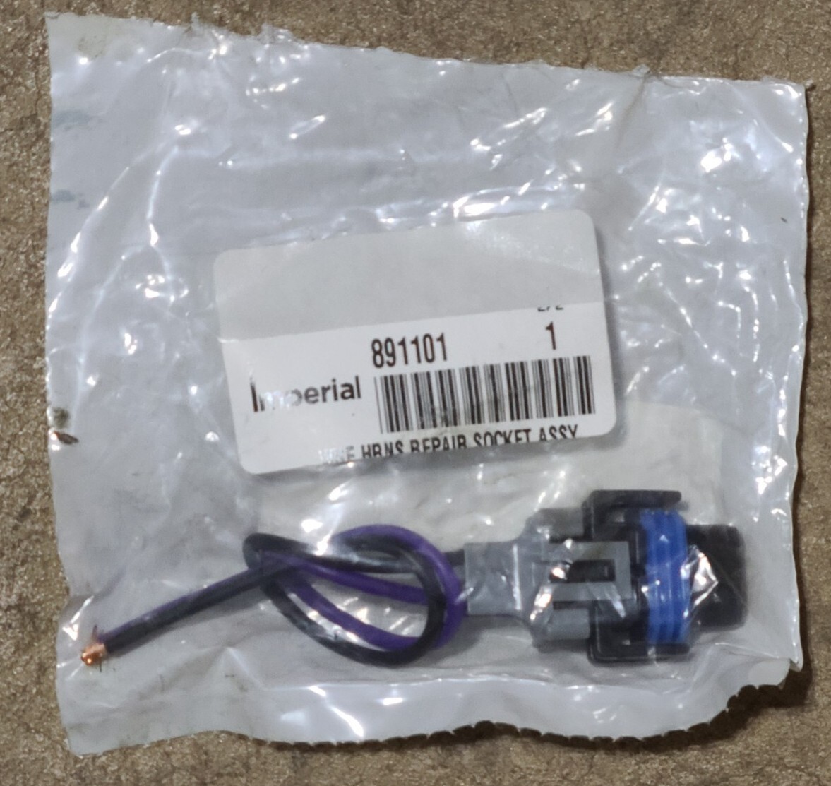 Imperial 891101 Halogen Fog Light Socket Harness Connector GM 2-Wire ...