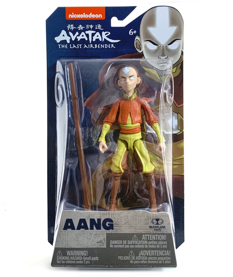Avatar Last Airbender Aang Avatar State 5-Inch Action Figure McFarlane ...