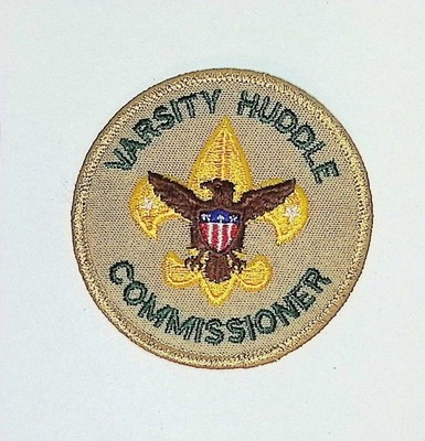 BSA Varsity Huddle Commissioner Position Patch Twill Embroidered | eBay
