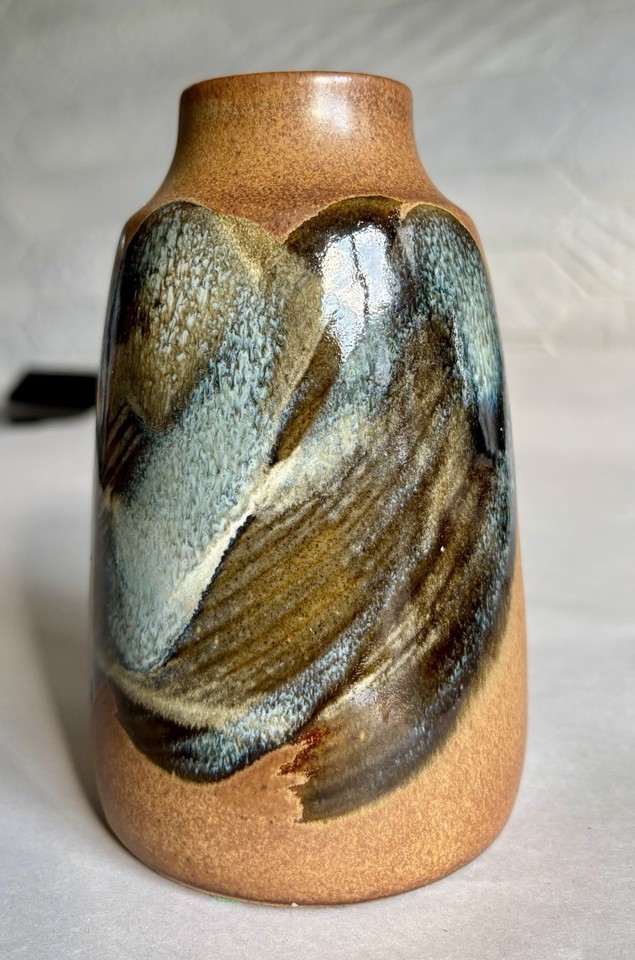 Vintage Robert Maxwell Pottery Craft USA Abstract Stoneware Vase | eBay