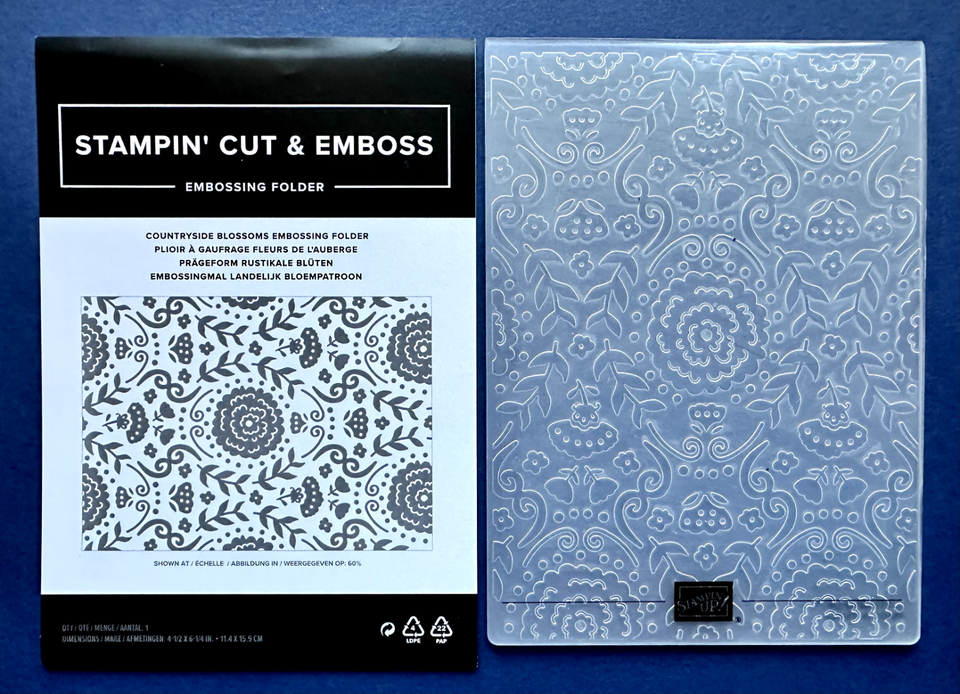 Stampin' Up! New and Used Embossing Folders - you choose! Volume ...