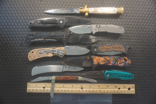 1070 Ten assorted pocket knives | eBay