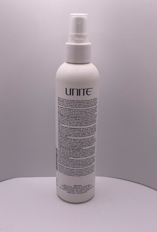 Unite 7SECONDS Detangler Spray 8 oz Leave In Conditioner ~ Authentic | eBay