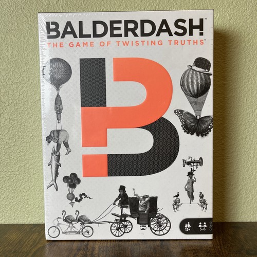 Balderdash Board Game by Mattel -2019 Edition. Factory Sealed NIB New ...