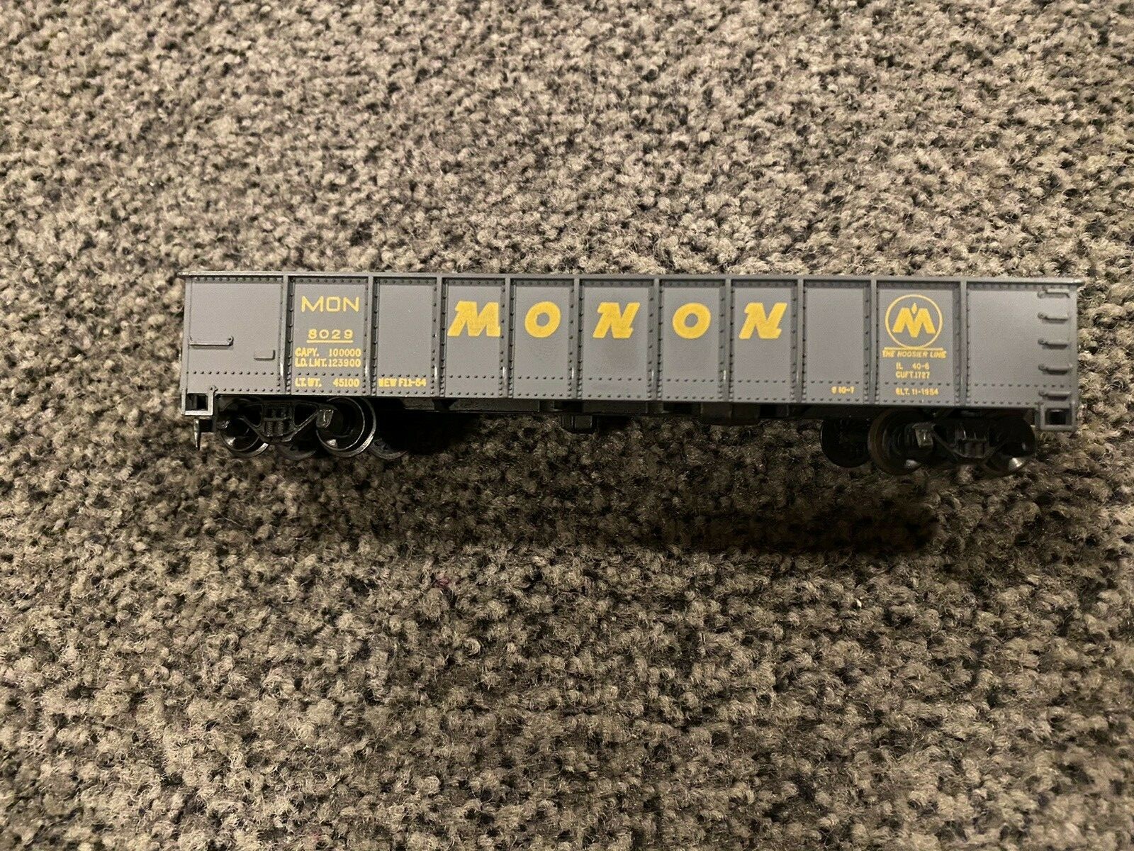 Ho scale mantua MONON gondola car 8029...Train car... | eBay