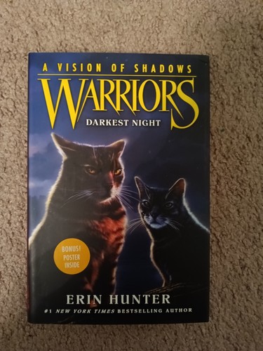 Warriors: A Vision Of Shadows- Darkest Night Hardback 9780062386496| eBay