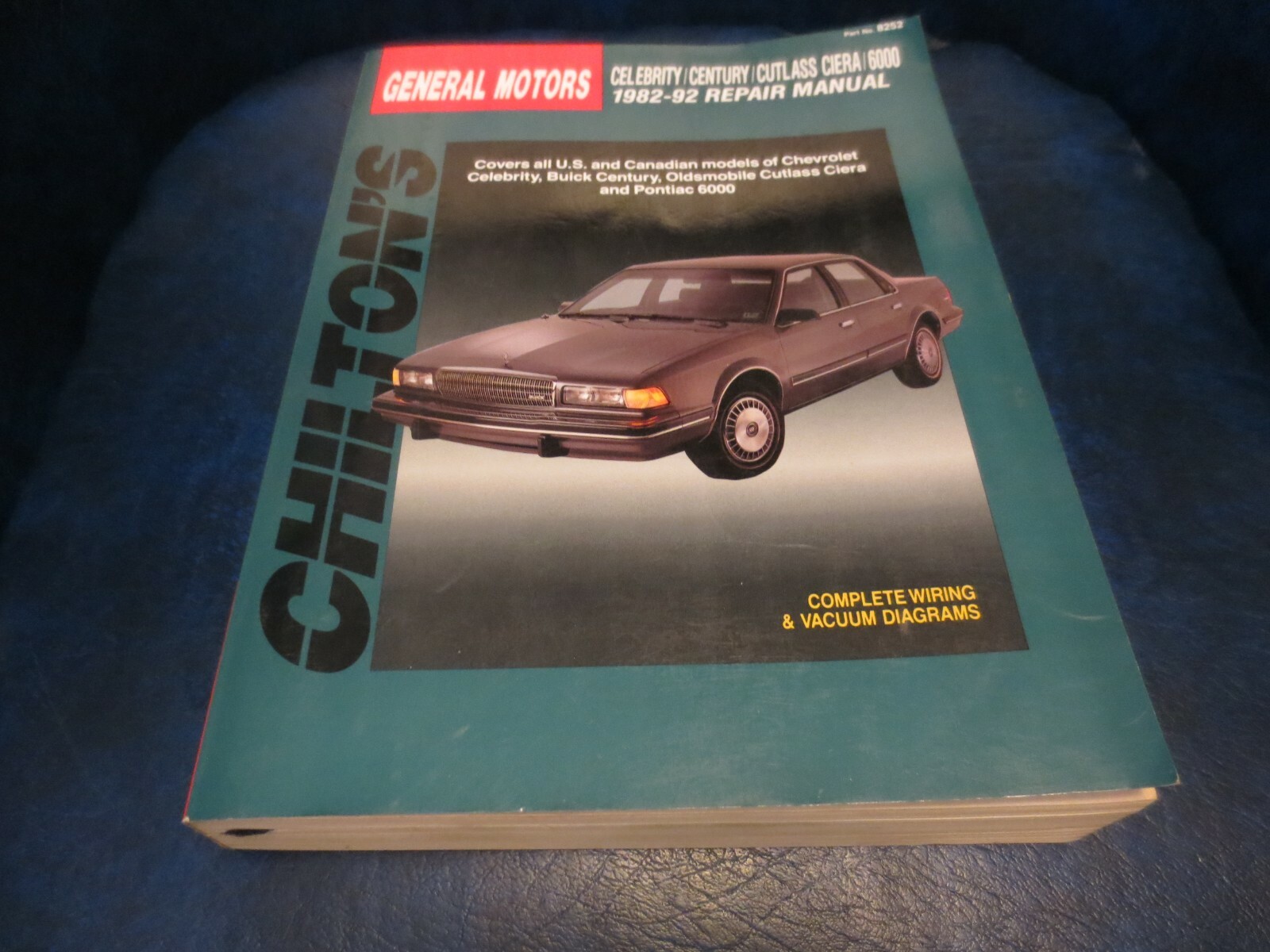 Chilton 1982-1992 GM Celebrity - Century - Cutlass Ciera -6000 Repair ...