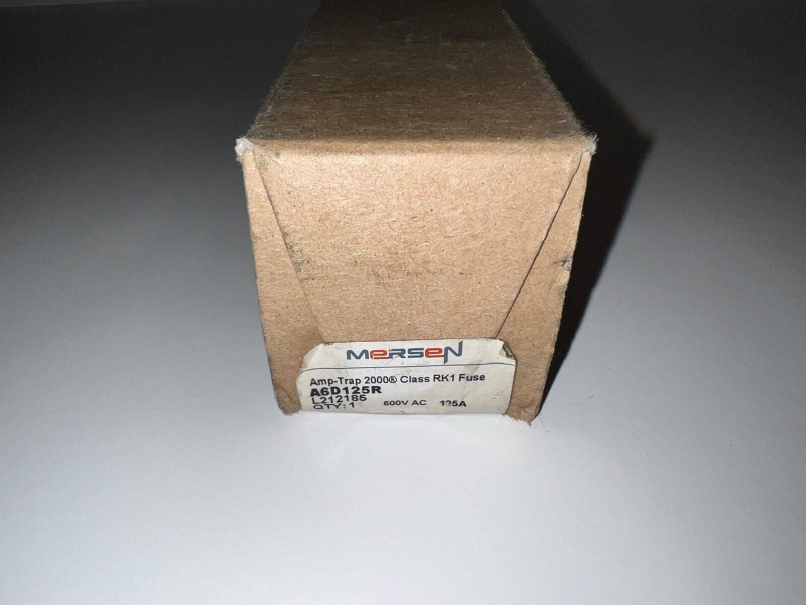 *NEW* MERSEN A6D125R 125Amp (125A) A6D 600V TIME DELAY CARTRIDGE PACK ...