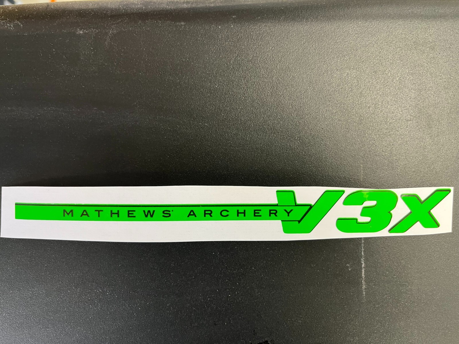Mathews Fluorescent Green V3X Limb Stickers SET OF 4 | eBay