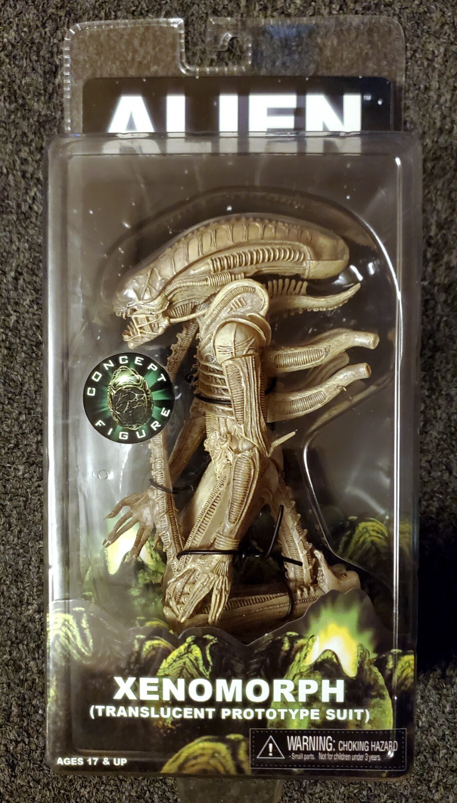 NECA Alien Xenomorph (Translucent Prototype Suit) | eBay