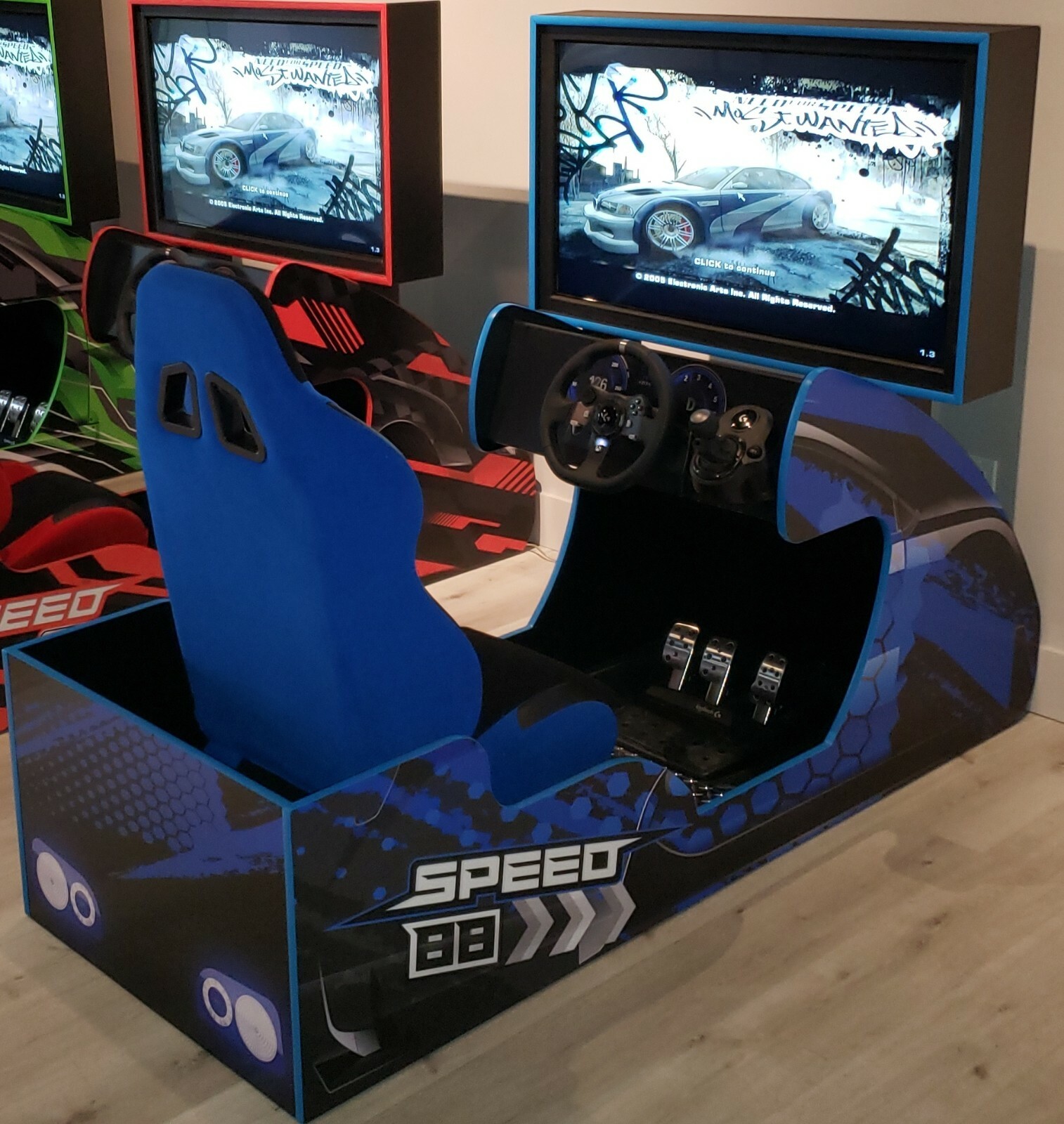 Racing Arcade Driving Simulator NEW works with MAME, PLAYSTATION, XBOX ...