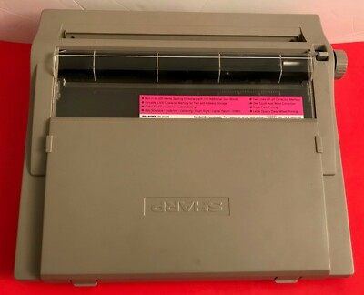 Vintage Sharp PA-3020 III Typewriter | eBay