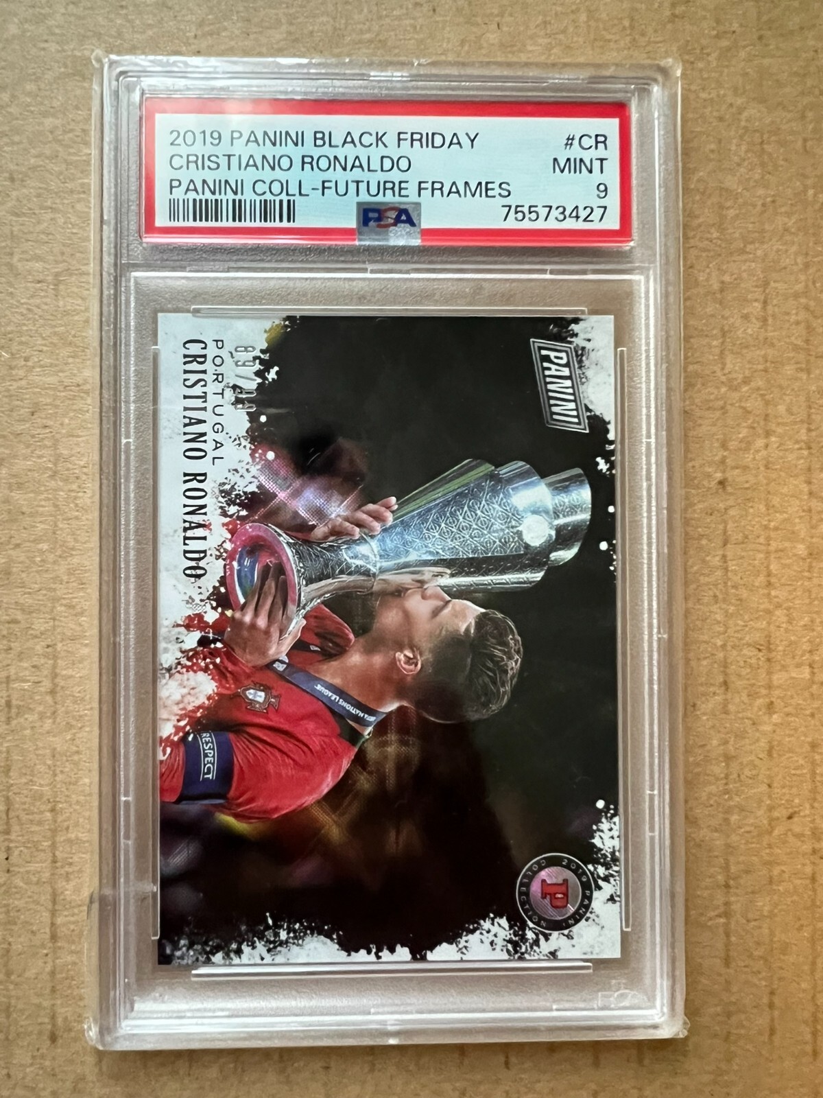 2019 PANINI BLACK FRIDAY CRISTIANO RONALDO FUTURE FRAMES PSA 9 MINT | eBay