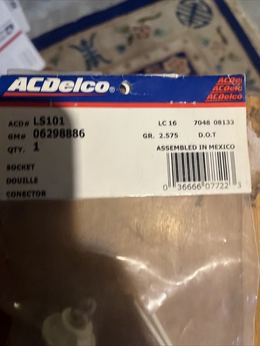 ACDelco LS101 Multi Purpose Lamp Socket | eBay