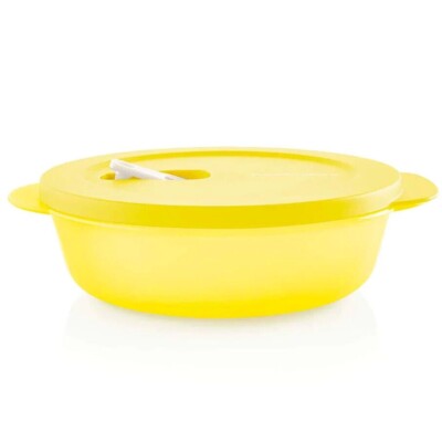 Tupperware CrystalWave Microwave 3.5 Cup Round Container Cristal Flash ...