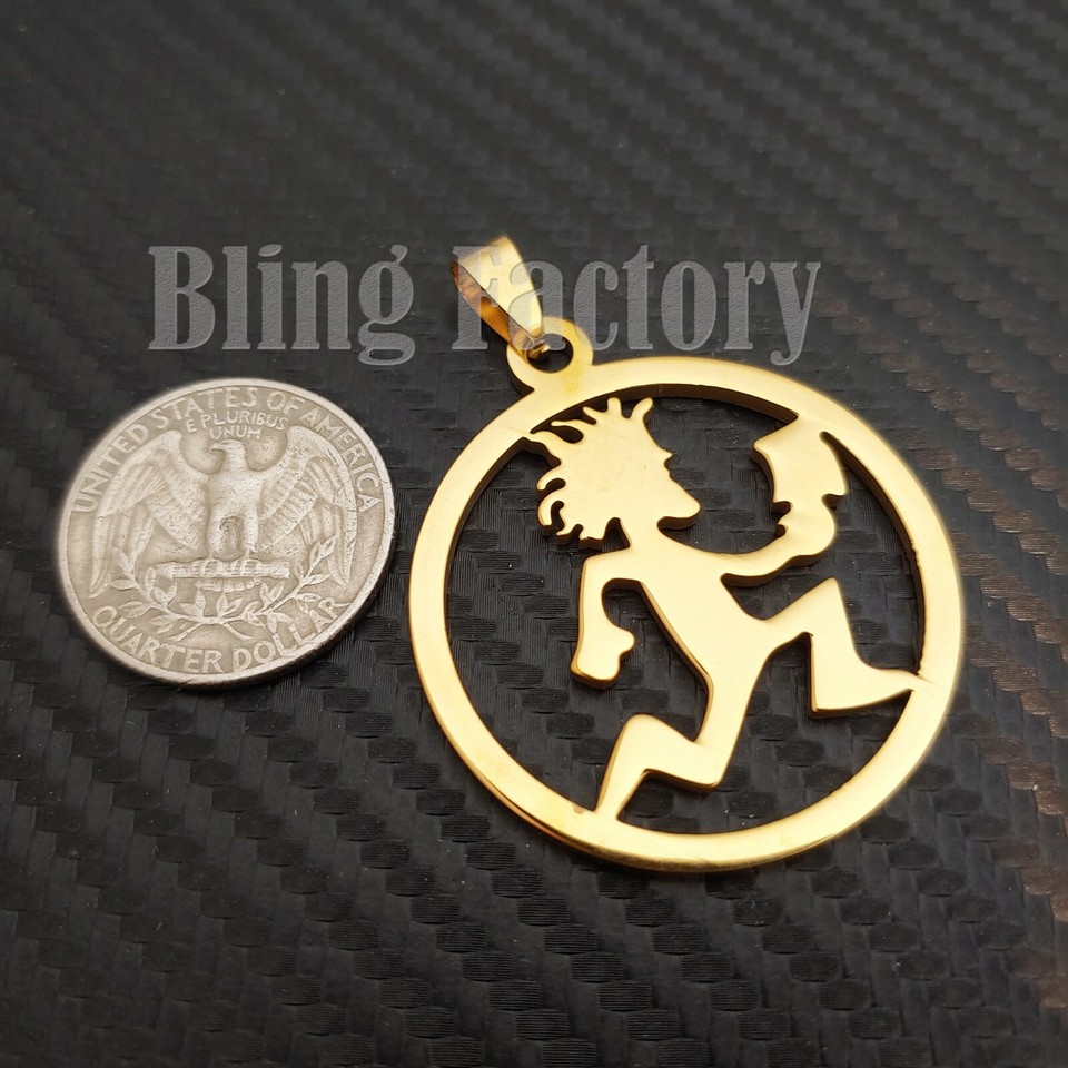 HIP HOP GOLD PLATED HATCHET RUNNER MAN FASHION CHARM PENDANT | eBay