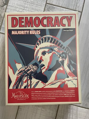Make Believe Games Boardgame Democracy - Majority Rules • Fun Game ...