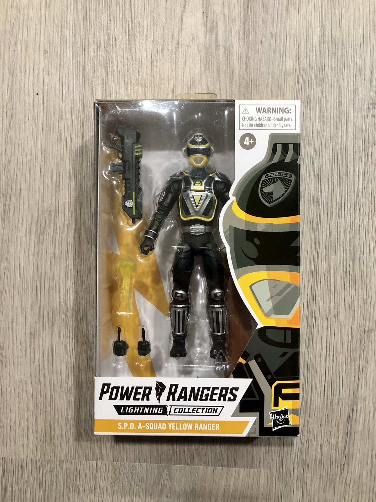 Power Rangers Lightning Collection SPD A-Squad Yellow Ranger Action ...
