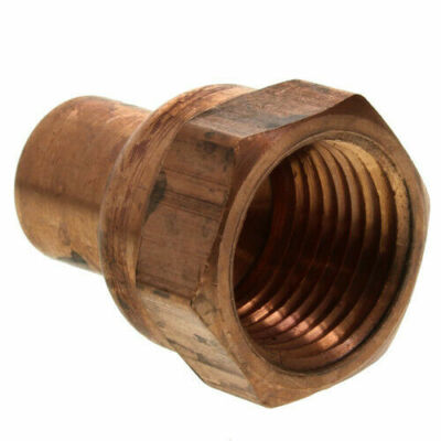 1/2" inch Copper Street Fitting Female Threaded Sweat Solder x FPT ...