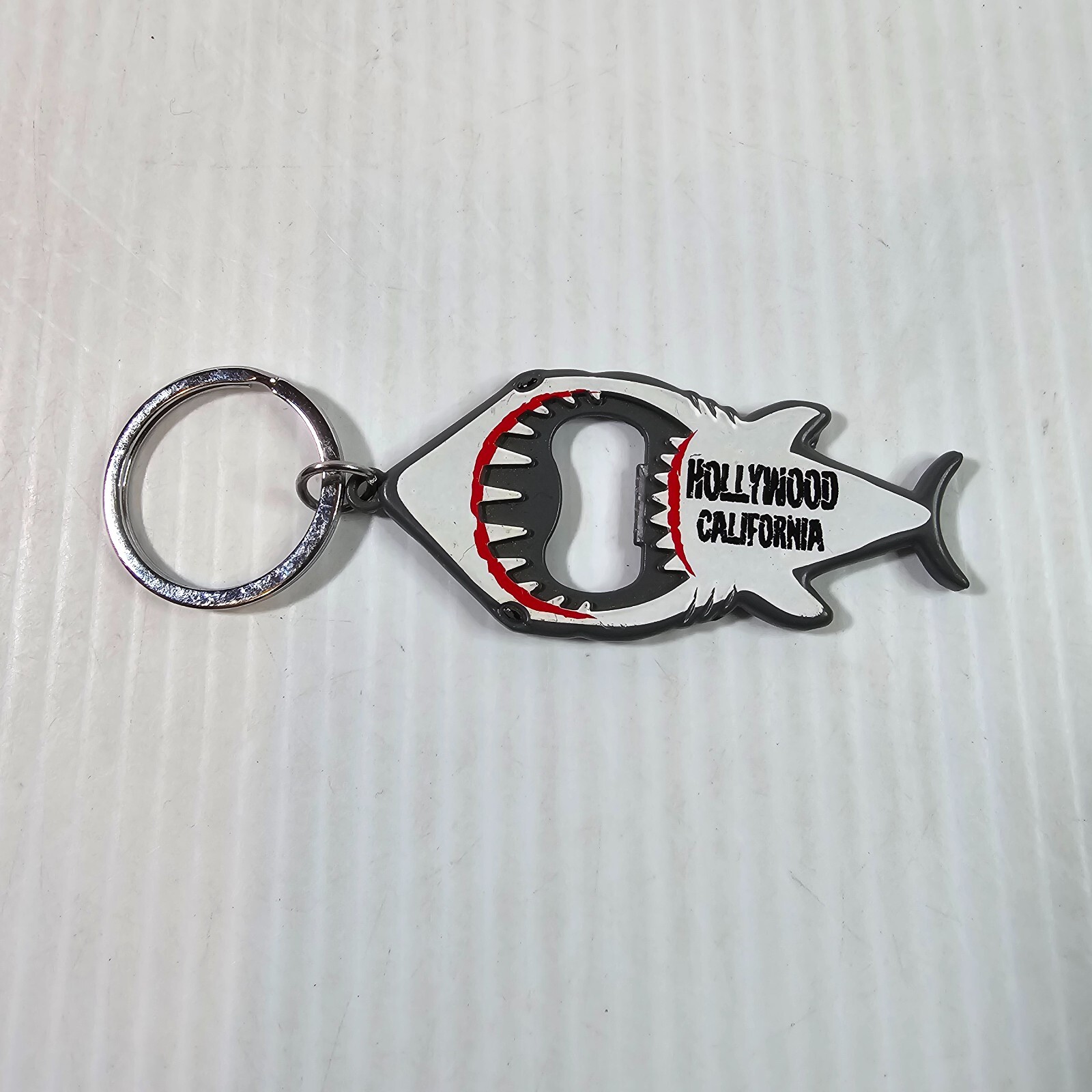JAWS ** keychain & Magnetic Bottle opener Hollywood California | eBay
