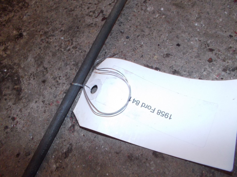 Ford 841 800 801 tractor ORIGINAL throttle control rod w/ spring | eBay