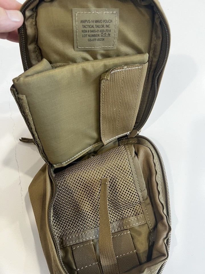 Tactical Tailor USMC Molle II Coyote Padded Monocular Pouch | eBay