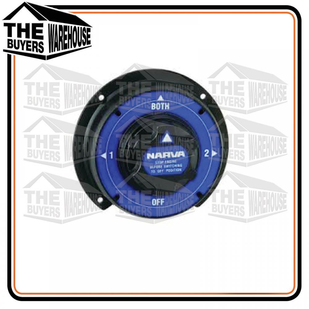NARVA DUAL BATTERY MASTER SWITCH MARINE BOAT HEAVY DUTY SYSTEM AGM ...