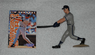 1996 Jim Edmonds Starting Lineup figure 100% complete | eBay
