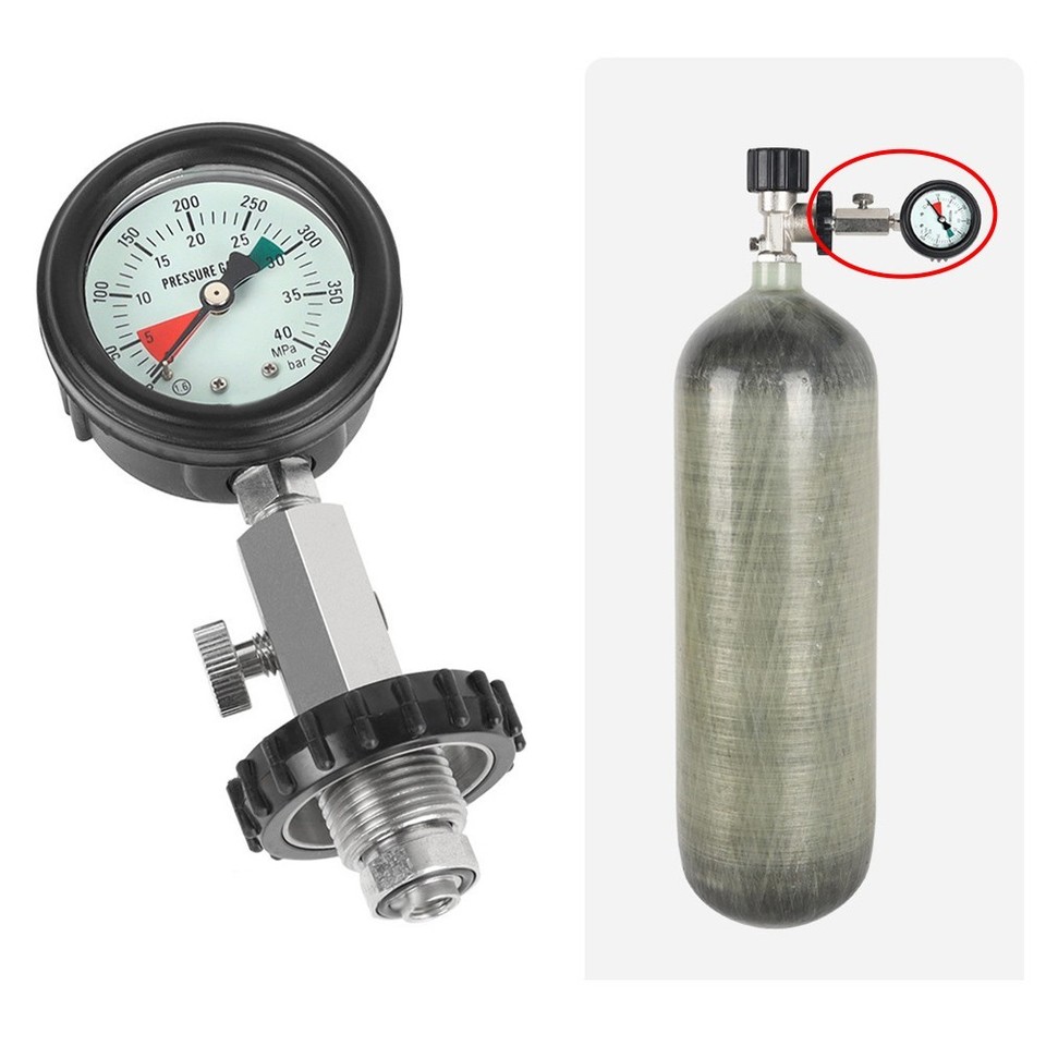 High Performance Diver's Cylinder Pressure Measuring Instrument 0 30Mpa ...