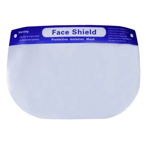 8 Pack Protective Face Shields – Ultra Clear, Lightweight & Reusable ...