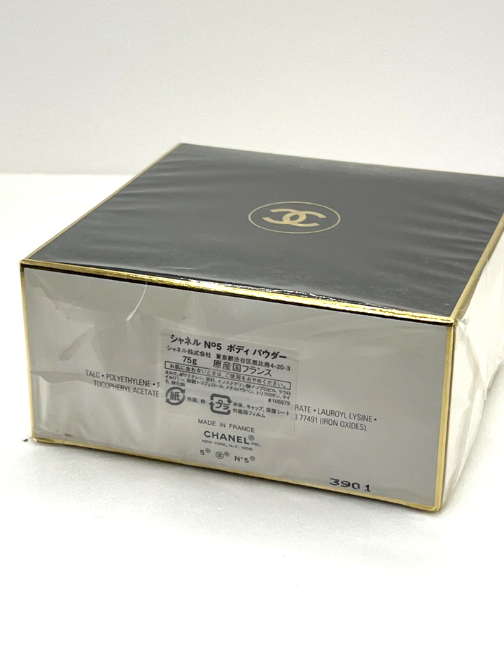 CHANEL No.5 After Bath Pressed Powder 75g / 2.5oz Vintage Sealed Rare ...
