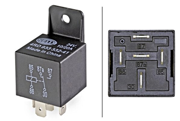 HELLA Main Current Relay 24V 4RD933332-411 | eBay