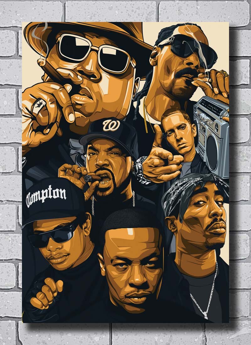 Biggie Smalls And Tupac And Eazy E