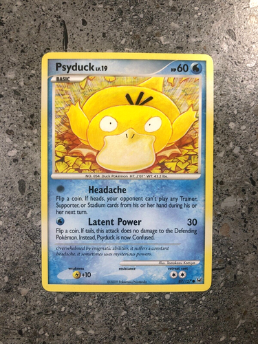 Pokemon TCG Cards Psyduck 87/127 Platinum NM-M | eBay