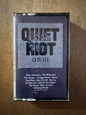 QR III by Quiet Riot (Cassette, Jul-1991, Pasha) 74644032147| eBay