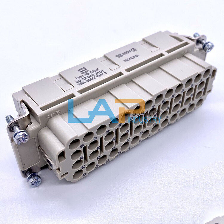 1 Pc. New 09320463101 46-pin female core heavy-duty connector aviation ...