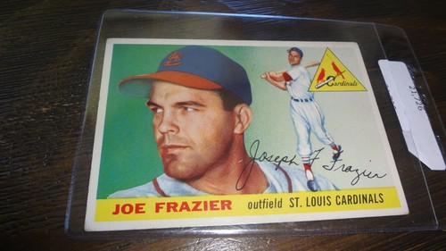 1955 TOPPS #89 JOE FRAZIER BASEBALL CARD | eBay